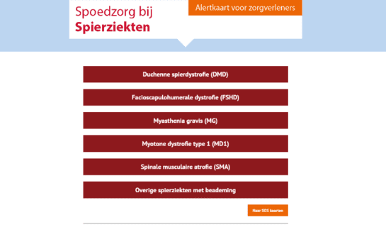 spierziekten (algemeen) - Spierfonds